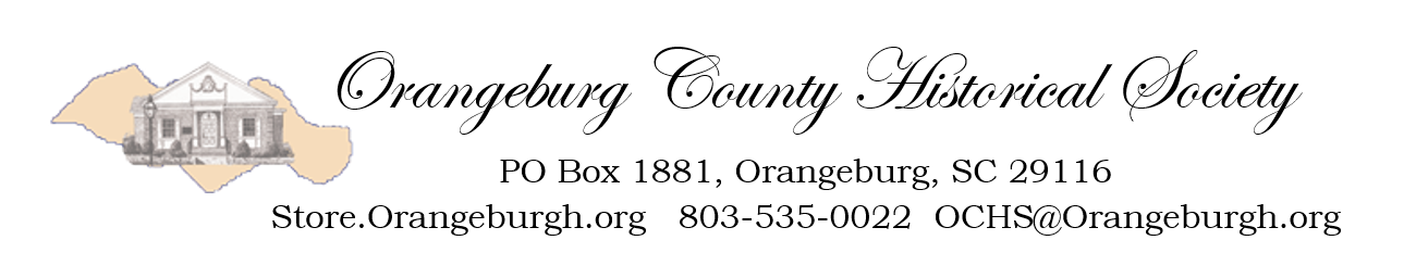 Home - Orangeburg County Historical Society